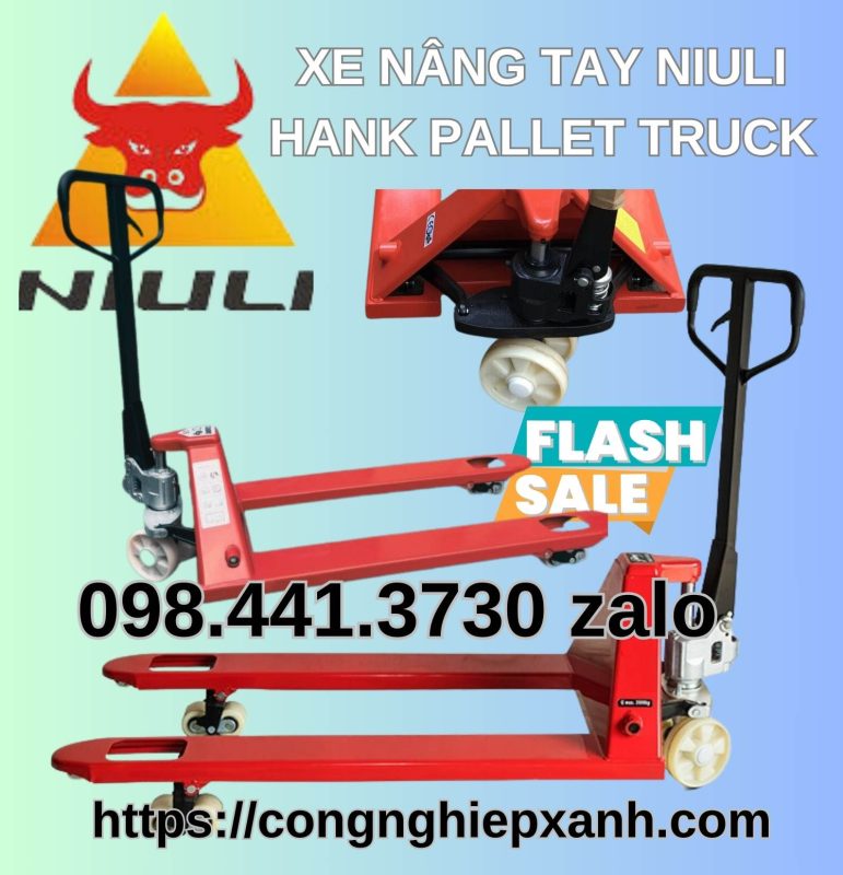 Xe nâng tay Niuli – Việt Xanh Công Nghiệp
